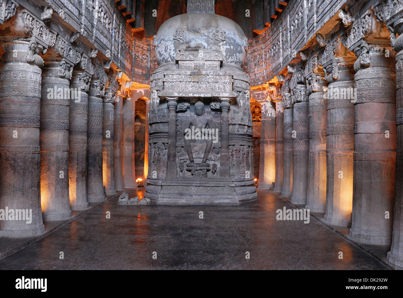 Ajanta caves cave 26 hi-res stock photography and images - Alamy