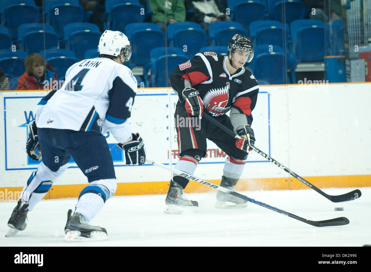 Feb. 9, 2011 - Saskatoon, Saskatchewan, Canada - Moose Jaw Warriors ...