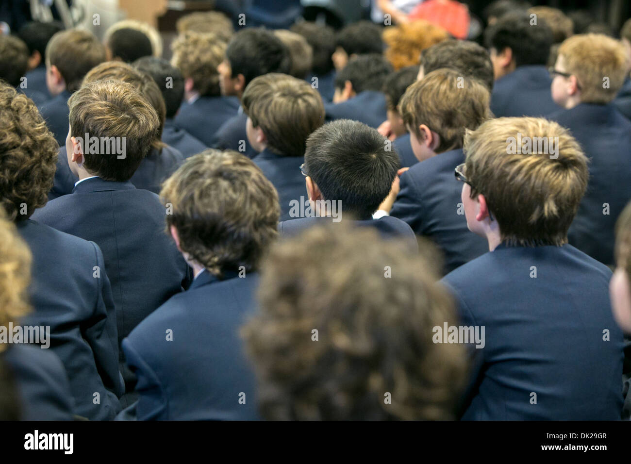 Primary school assembly unidentified hi-res stock photography and ...