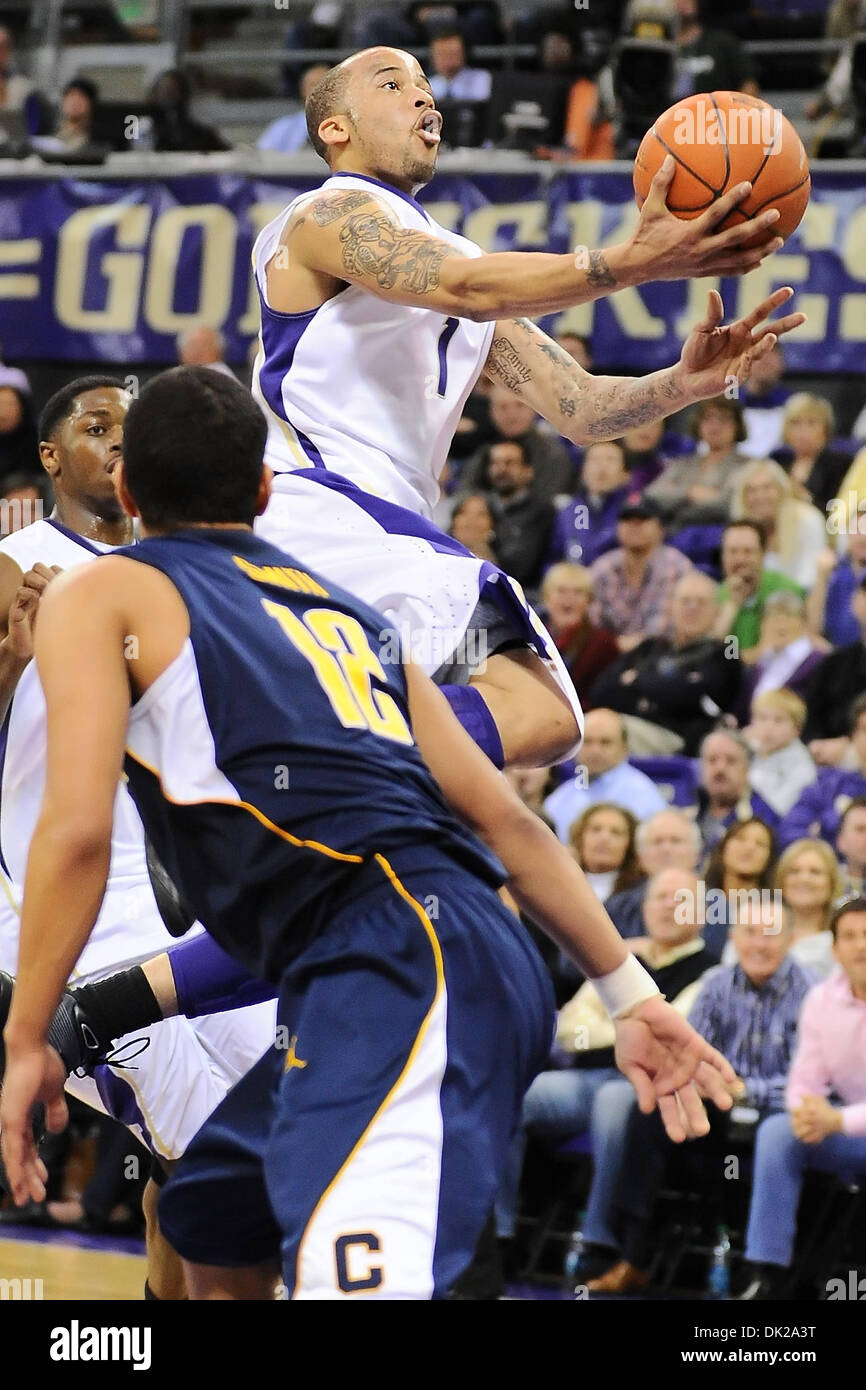 Alaska airlines arena at hec edmundson pavilion hi-res stock ...