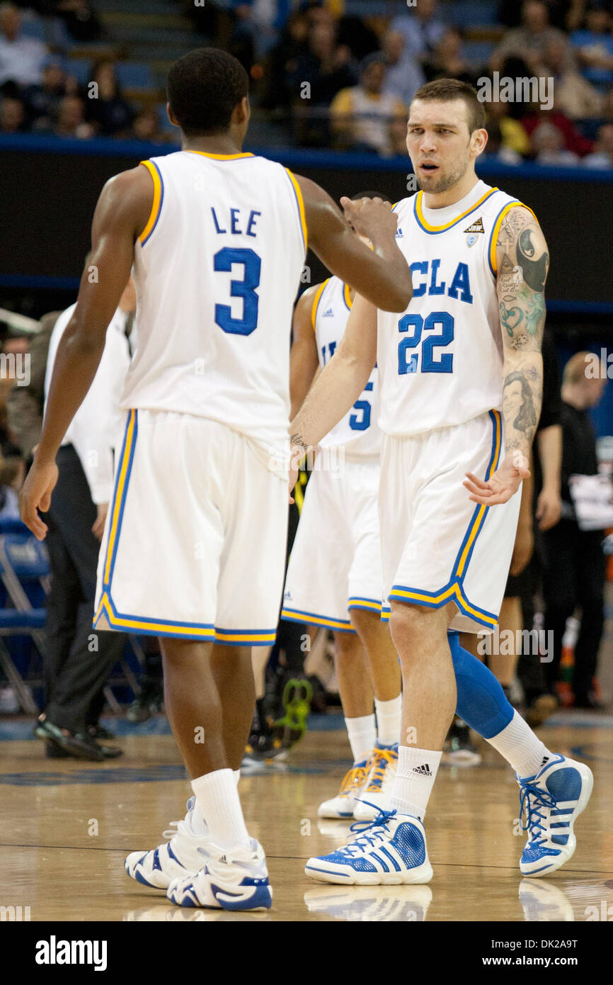 Feb. 10, 2011 - Westwood, California, U.S - UCLA Bruins forward Reeves ...