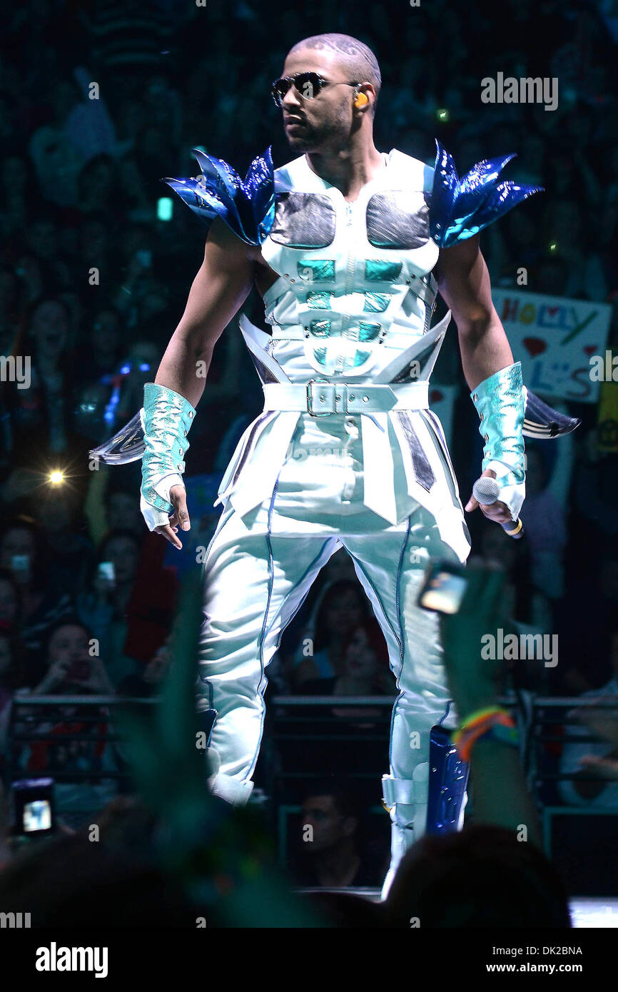 JLS perform at The O2 Dublin, Ireland - 09.04.12 Stock Photo - Alamy