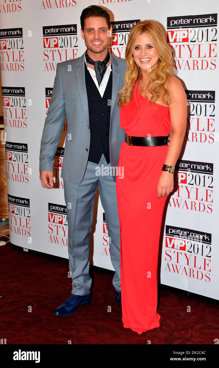 Keith Duffy Karen Koster VIP Style Awards at Shelbourne Hotel ...