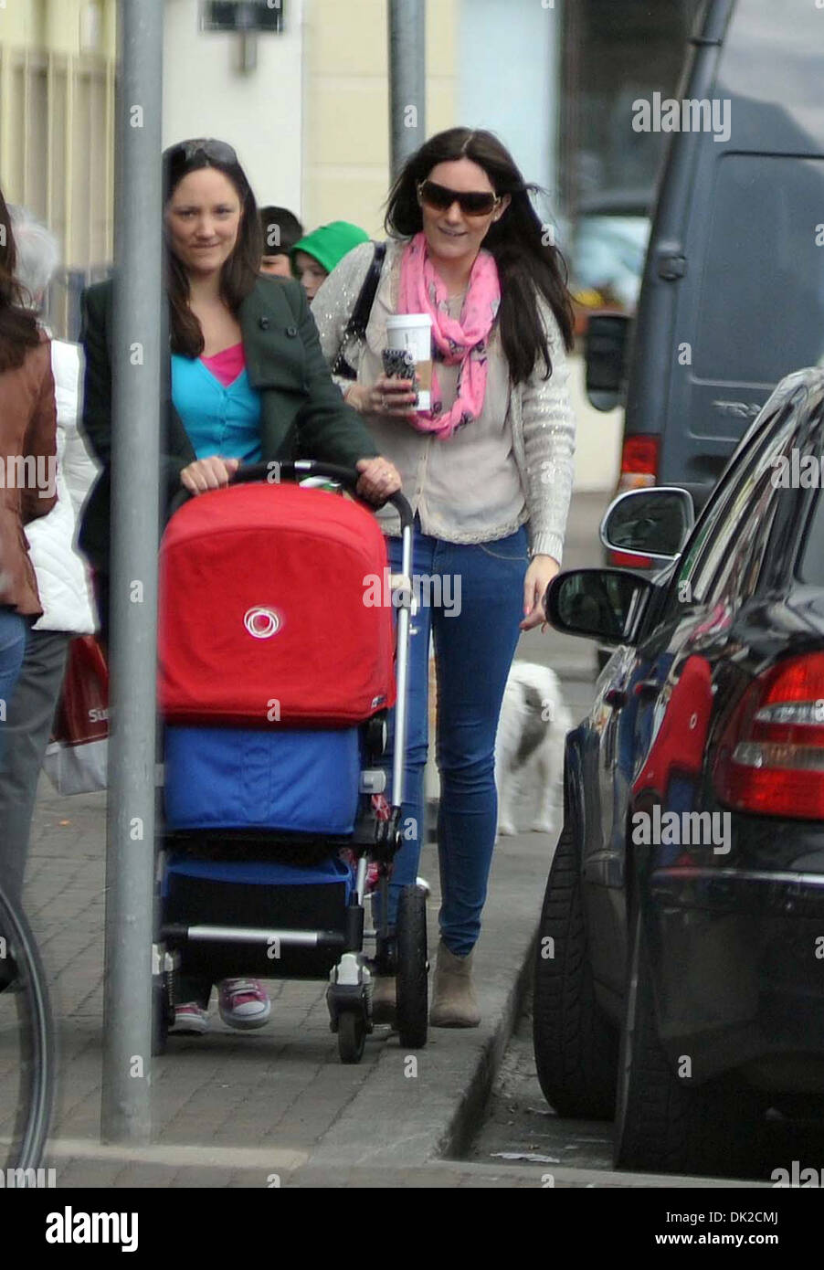 Georgina Ahern gets caught in rain after meeting a friend coffee at ...