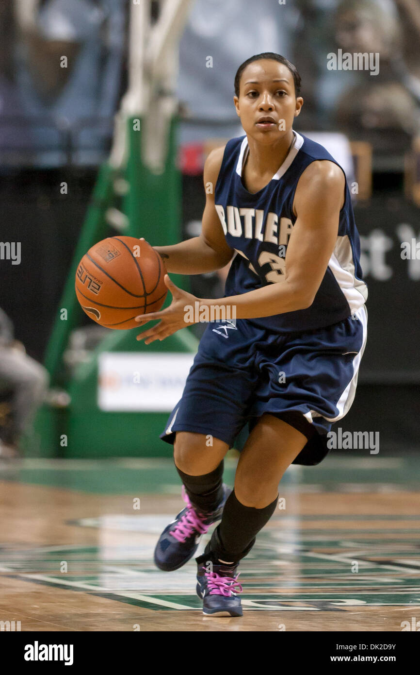 Feb. 12, 2011 - Cleveland, Ohio, U.S - Butler guard Azjah Bass (23 ...