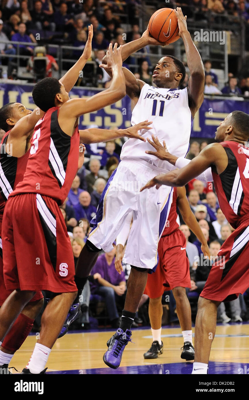 Alaska airlines arena at hec edmundson pavilion hi-res stock ...