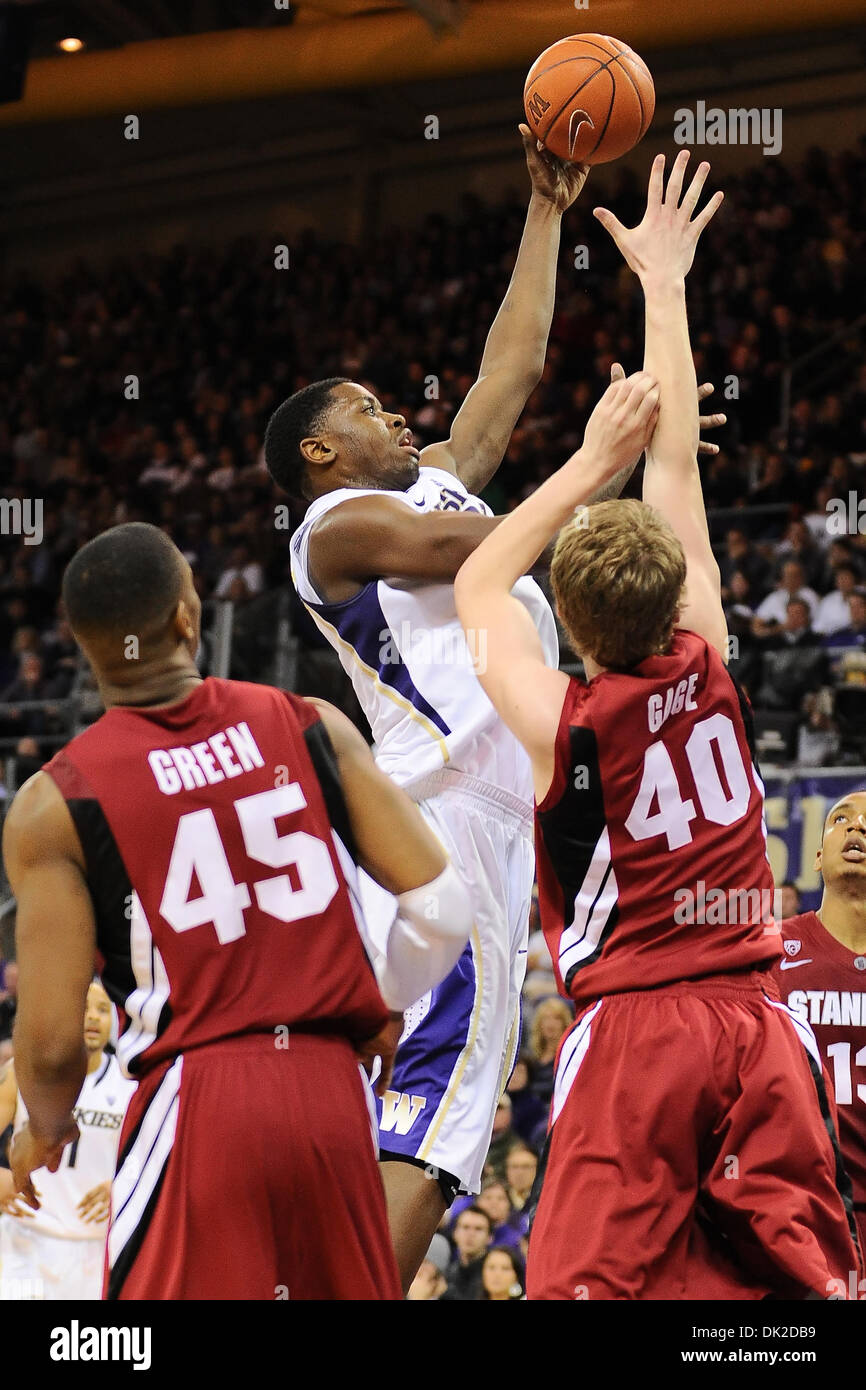 Alaska airlines arena at hec edmundson pavilion hi-res stock ...