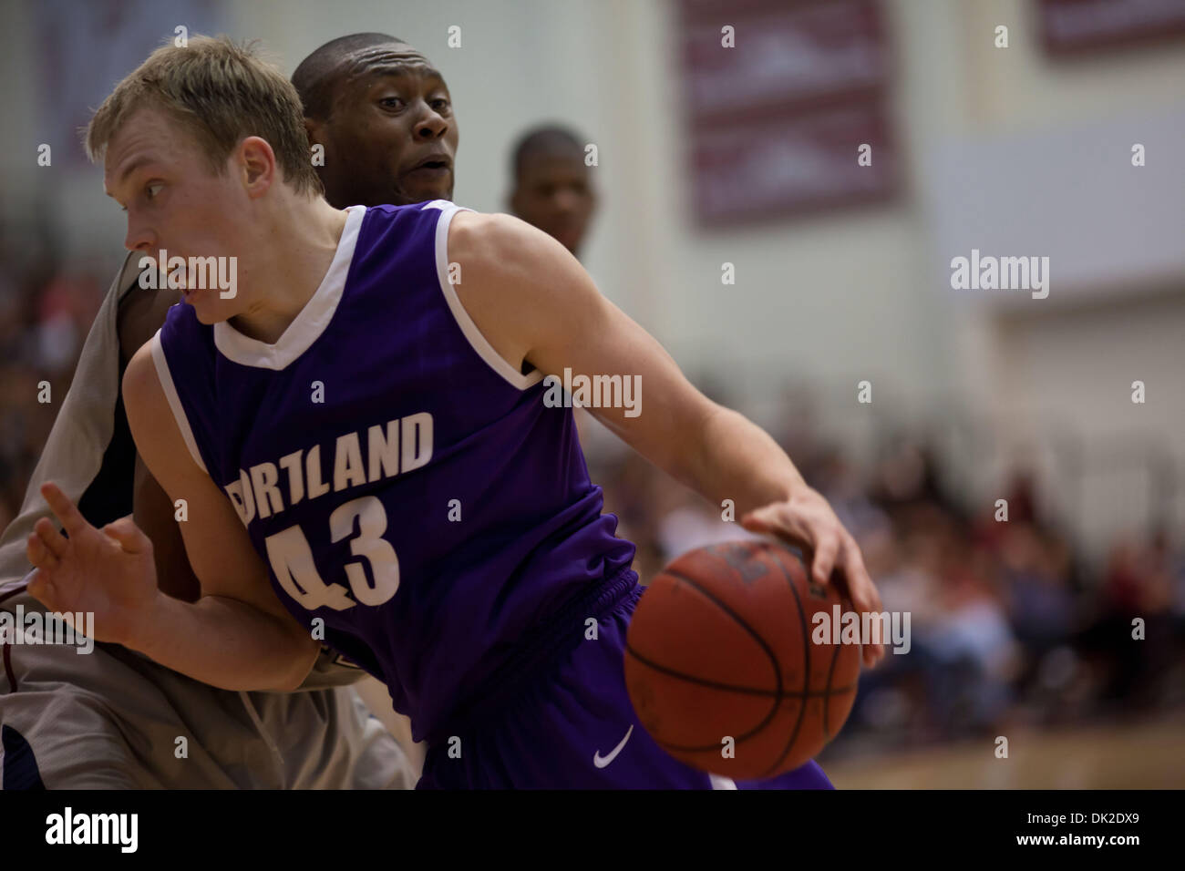 Feb. 12, 2011 - Los Angeles, California, U.S - LUKE SIKMA (43) drives ...