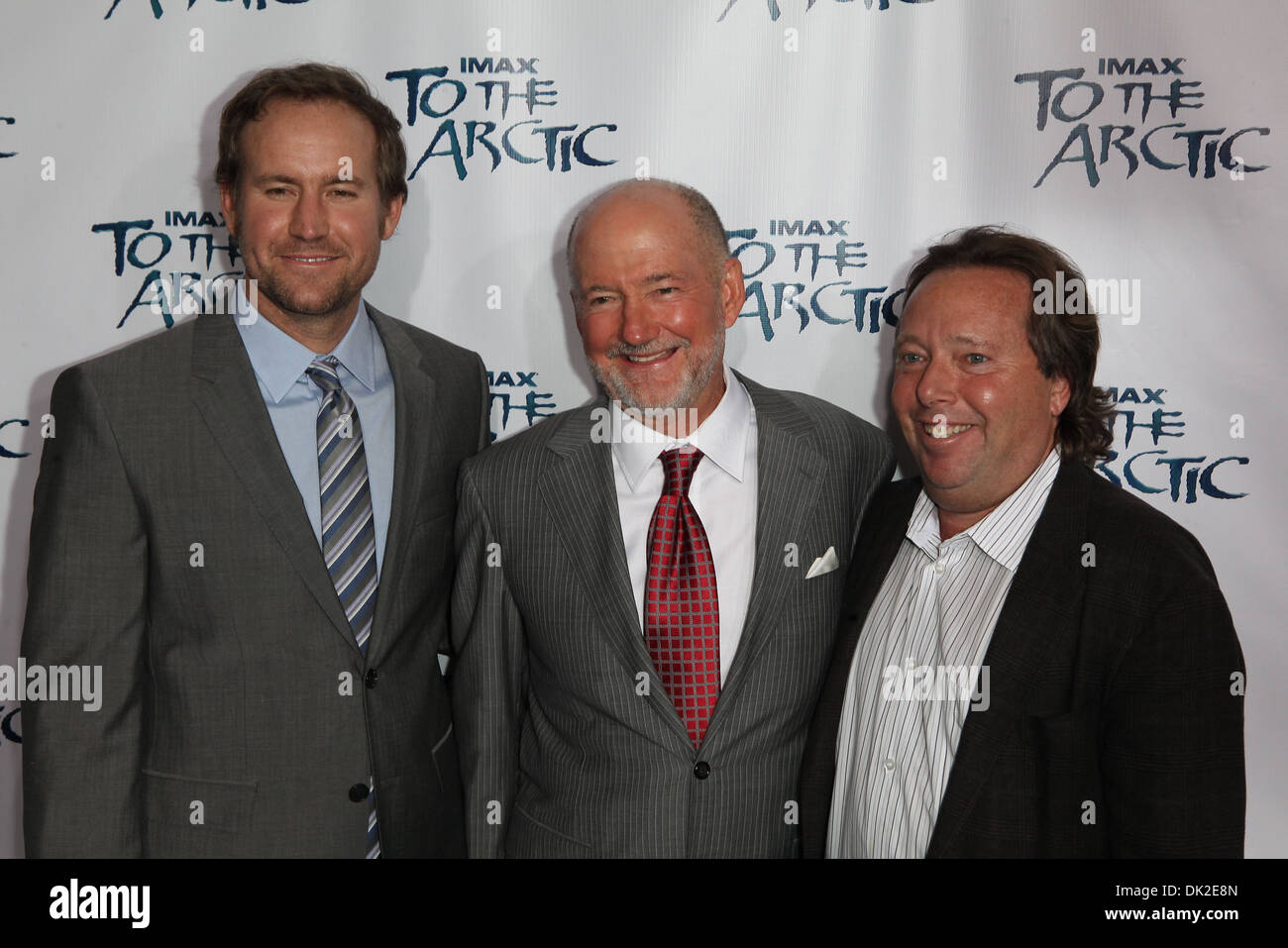 Producer Shaun Macgillivray director Greg MacGillivray Imax CEO Richard ...