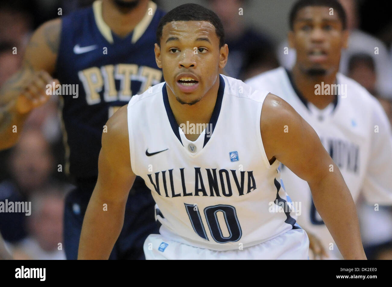 Feb. 12, 2011 - Villanova, Pennsylvania, U.S - Villanova Wildcats guard ...