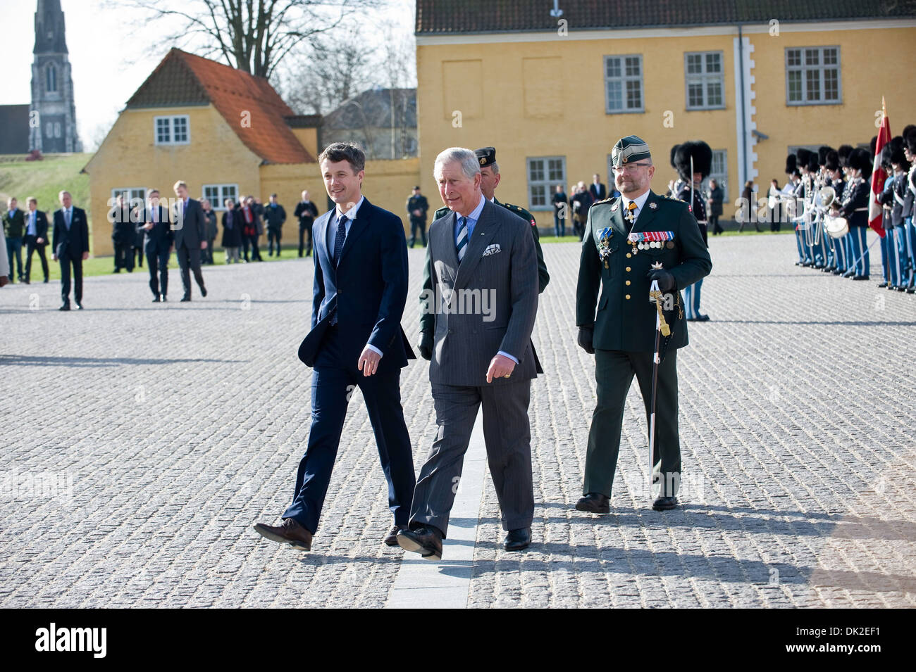 Crown Prince Frederik Of Denmark Prince Charles of Wales visit National ...