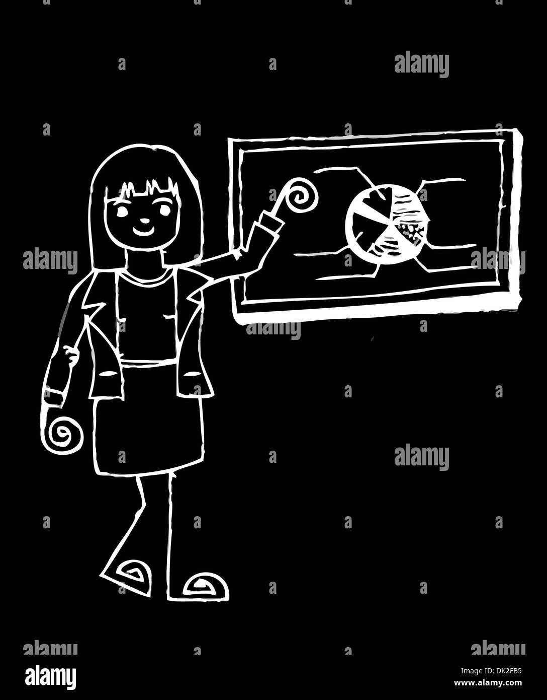 School charts Black and White Stock Photos & Images - Alamy