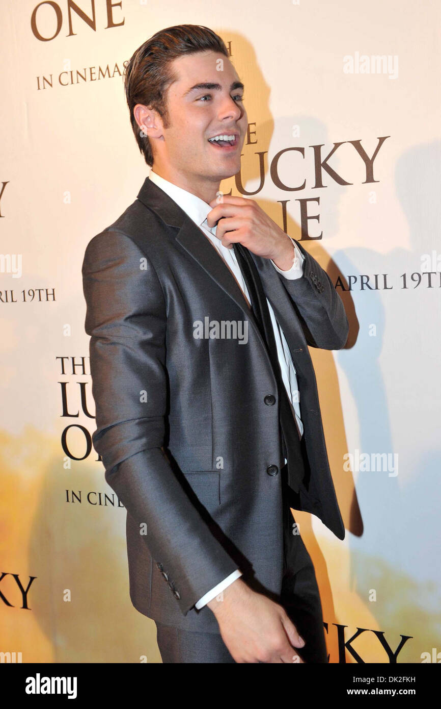 Zac Efron Melbourne Premiere of 'The Lucky One' held at Village Crown ...