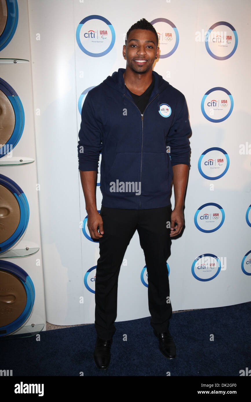 US Olympic Swimmer Cullen Jones Citi Announces Innovative Digital 2012 ...