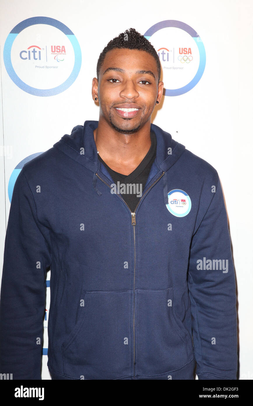US Olympic Swimmer Cullen Jones Citi Announces Innovative Digital 2012 ...