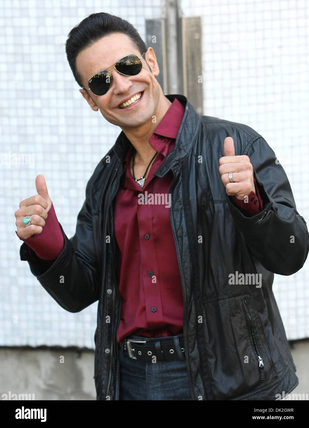 Chico outside the ITV studios London, England - 27.03.12 Stock Photo ...