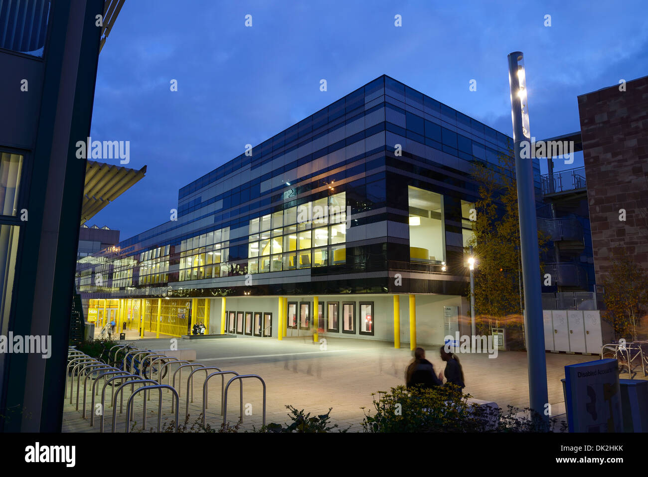 Exterior of The Hub at Coventry University Stock Photo - Alamy