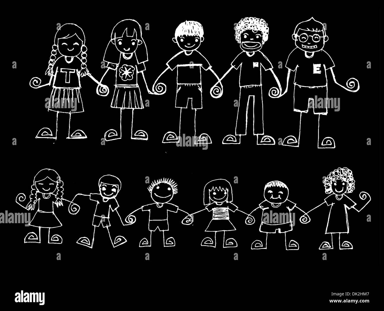 Happy child teenager girl Black and White Stock Photos & Images - Alamy