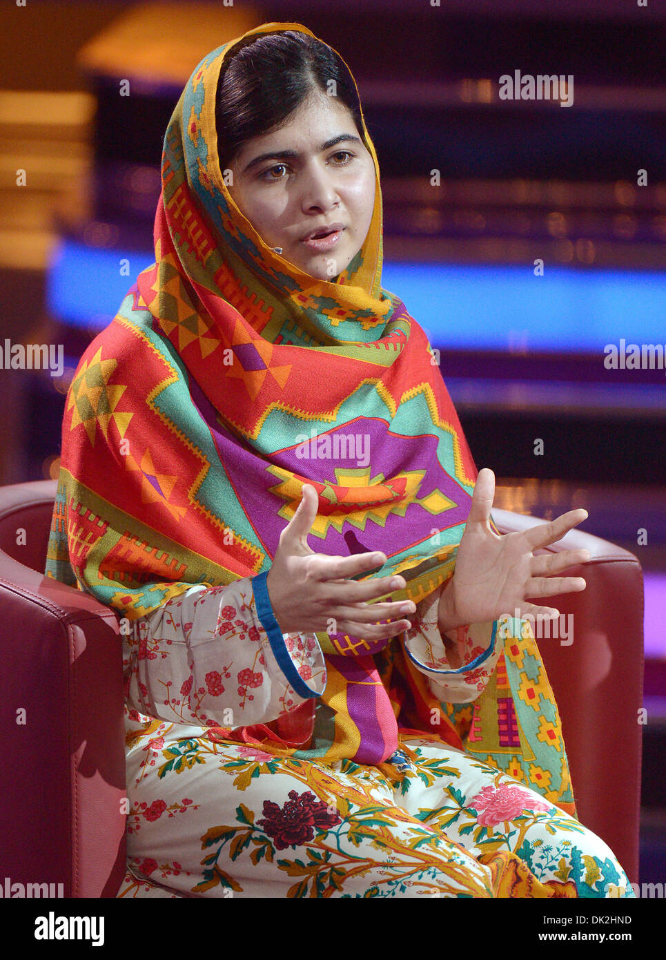 Huerth, Germany. 1st December 2013. The Pakistani pupil and activist ...