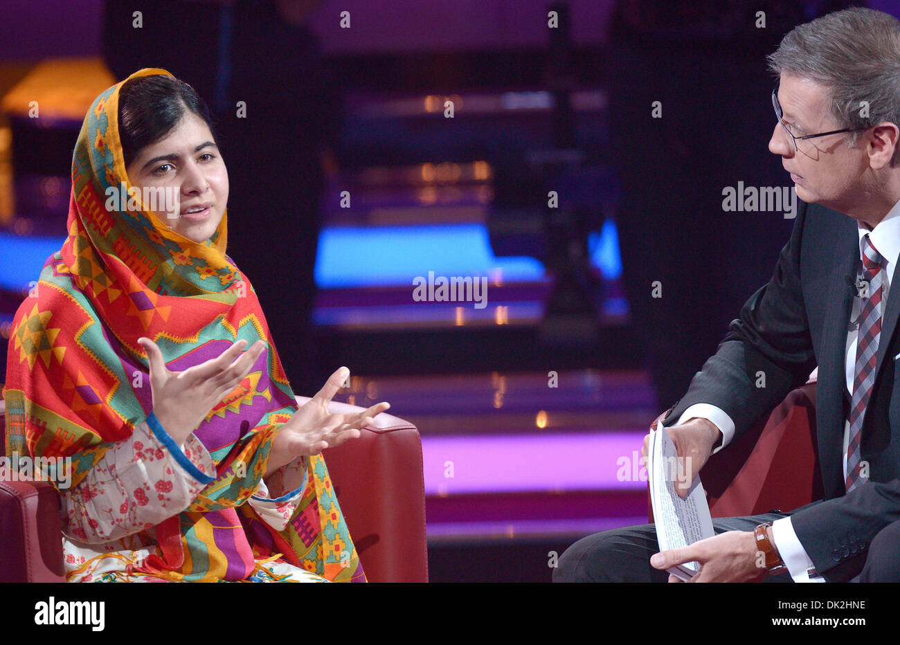 Huerth, Germany. 1st December 2013. The Pakistani pupil and activist ...