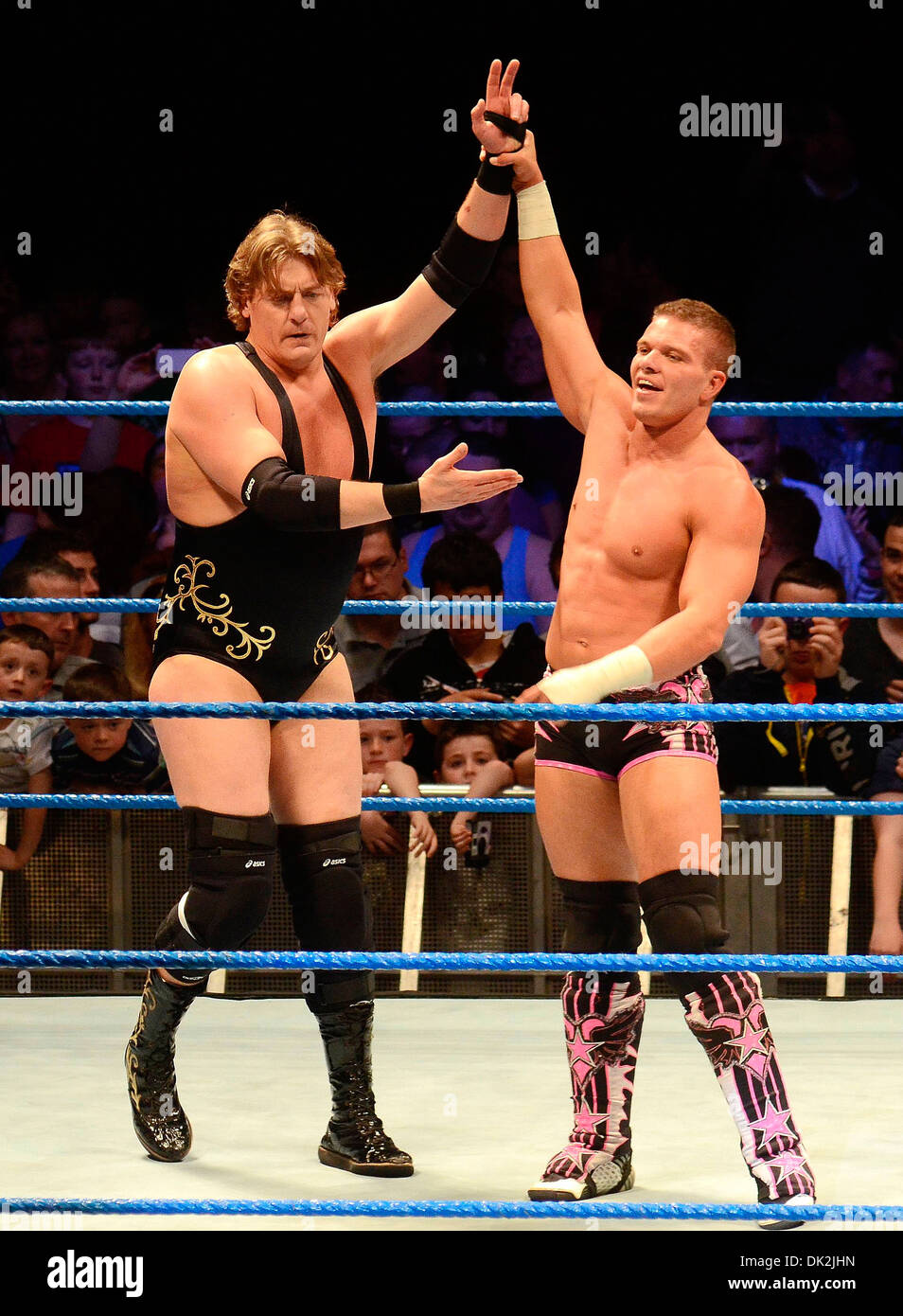 Tyson kidd wwe smack down at the hi-res stock photography and images ...