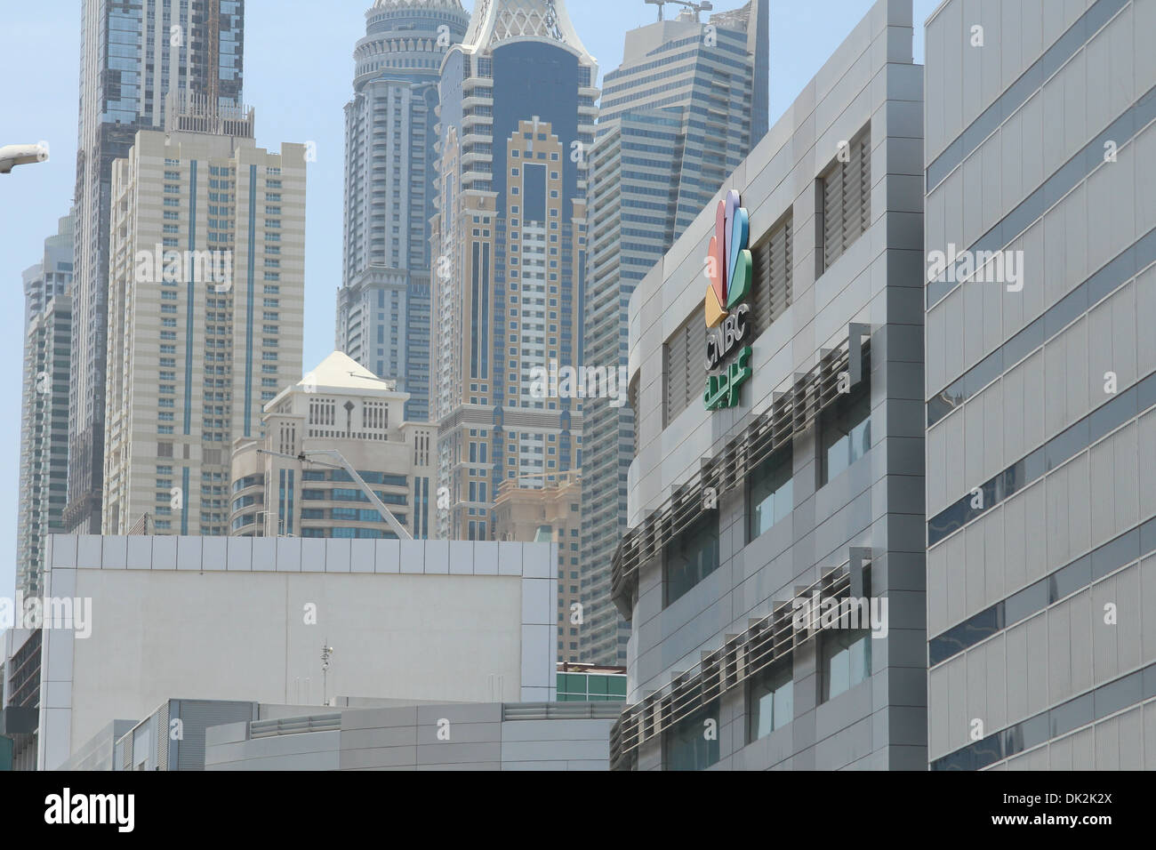CNBC office at Dubai Media City Stock Photo - Alamy