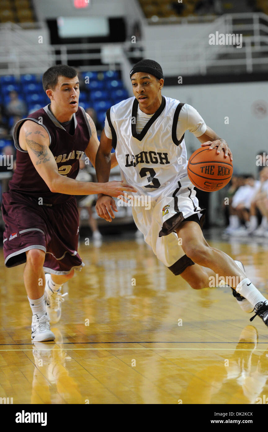 Feb. 16, 2011 - Bethlehem, Pennsylvania, U.S - Lehigh guard C.J ...