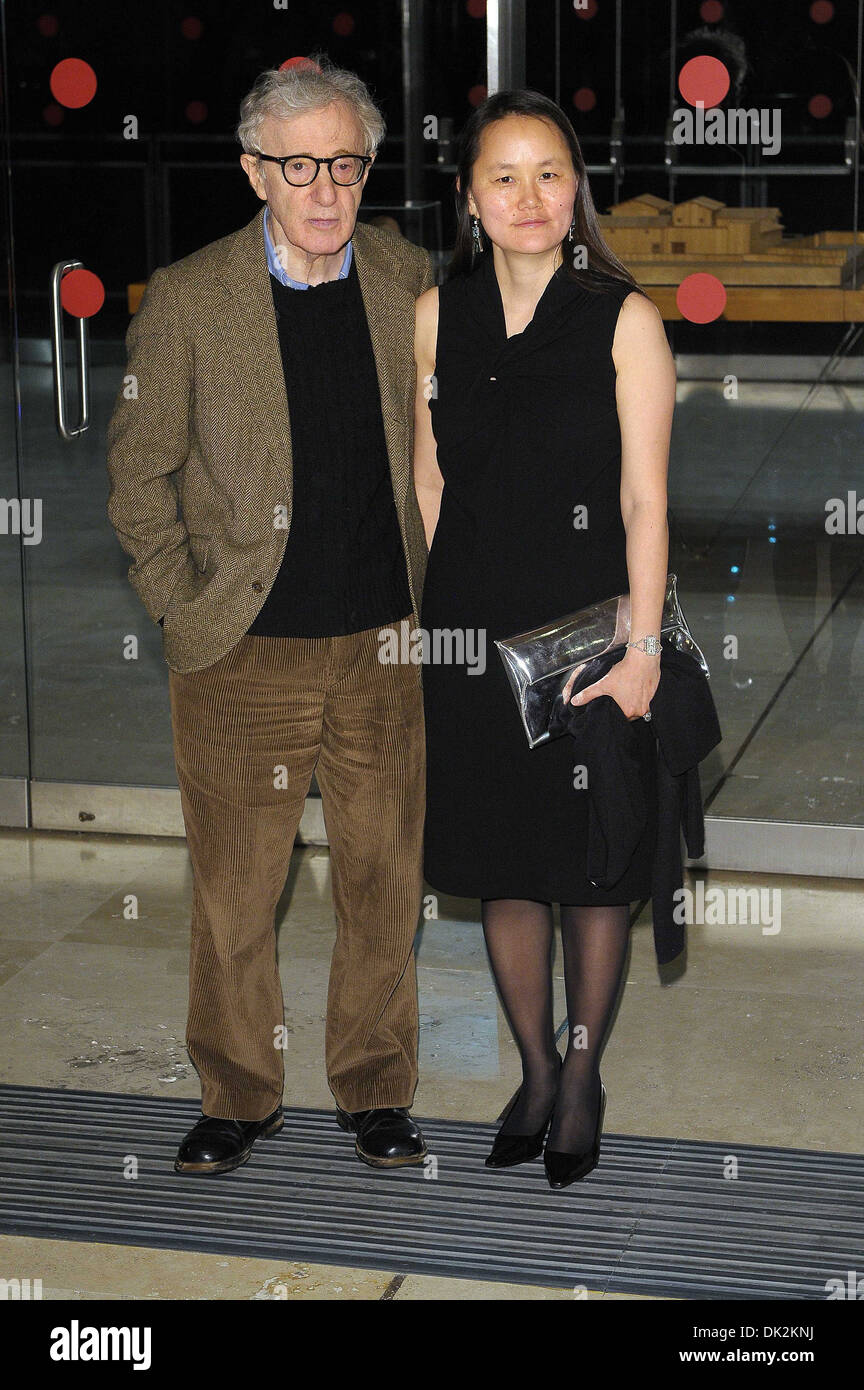 Woody Allen Sun Yi Previn Italian Premiere of Woody Allen Film 'To Rome ...