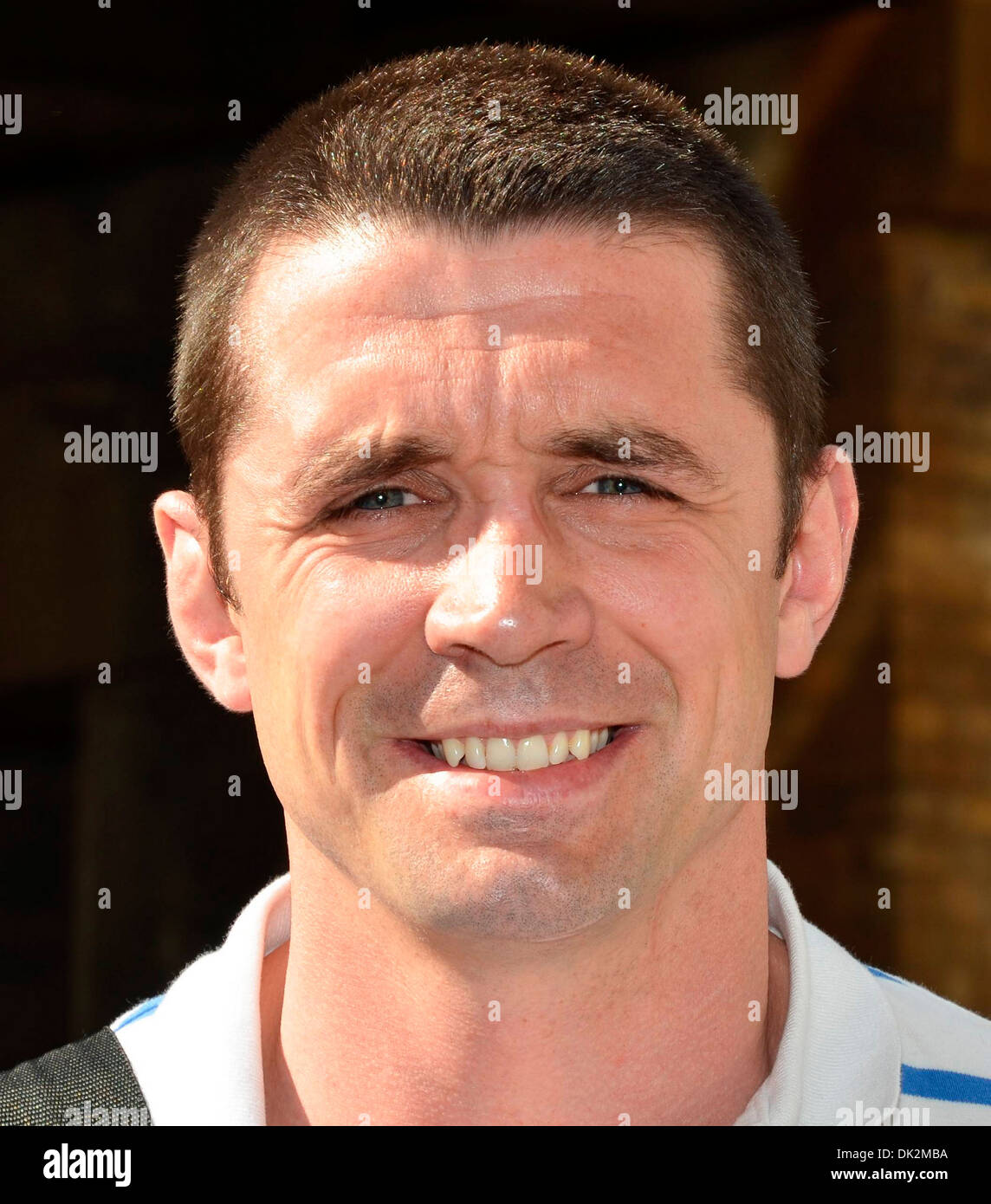 Former Irish international rugby player Alan Quinlan at Trinity College ...