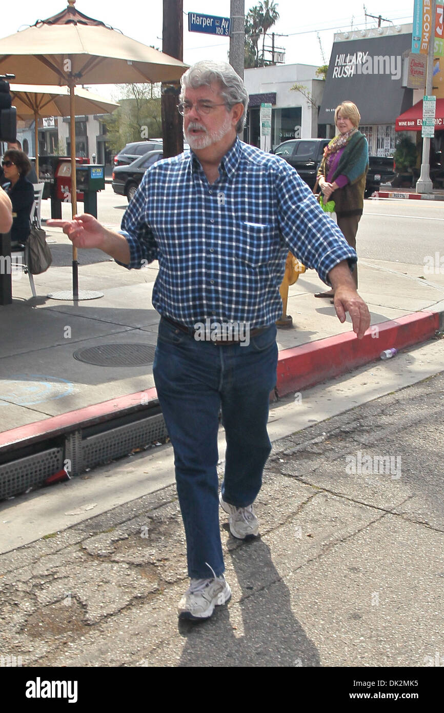 George lucas departs toast cafe hi-res stock photography and images - Alamy