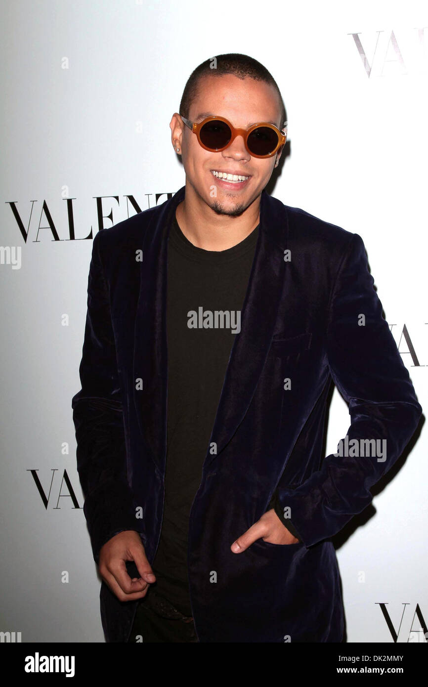 Evan Ross Valenti Rodeo Drive Flagship store opening - Arrivals Los ...