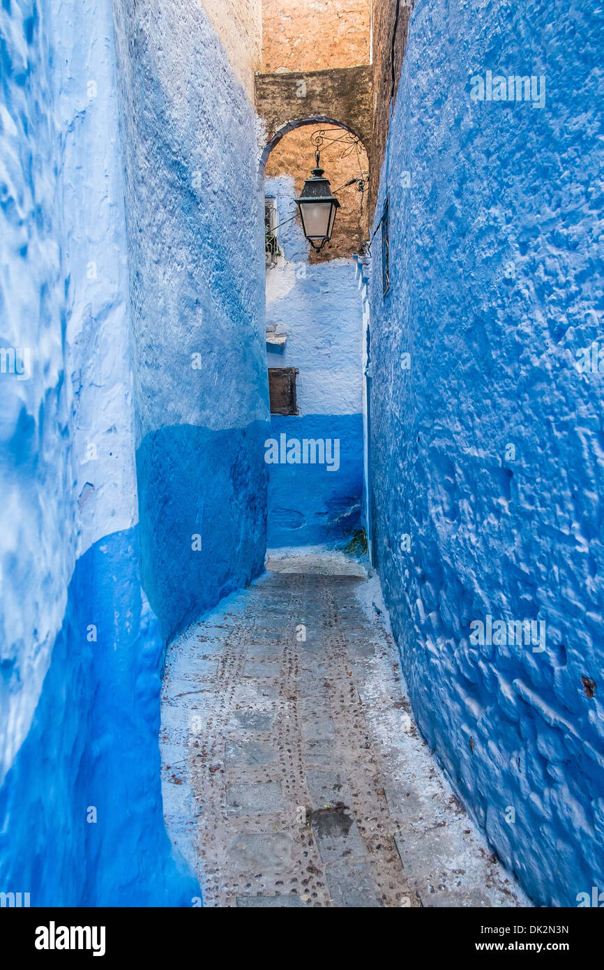 The beautiful blue medina of Chefchaouen in Morocco Stock Photo - Alamy