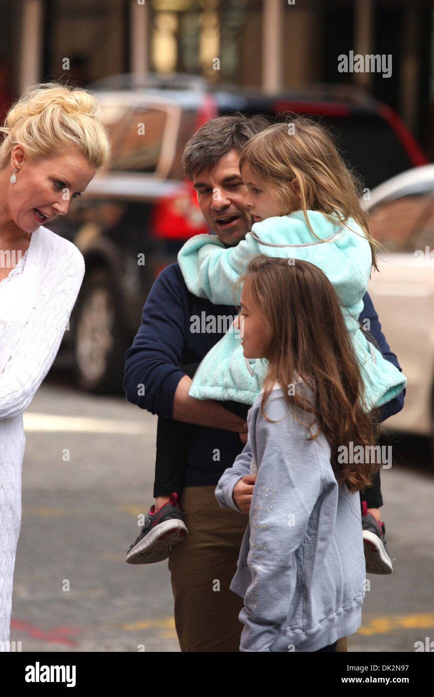 ABC journalist George Stephanopoulos is seen out and about with this ...