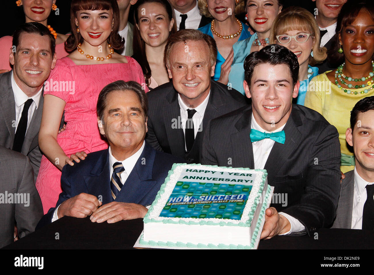 Beau Bridges Cleve Asbury Nick Jonas and cast 'First Anniversary of ...