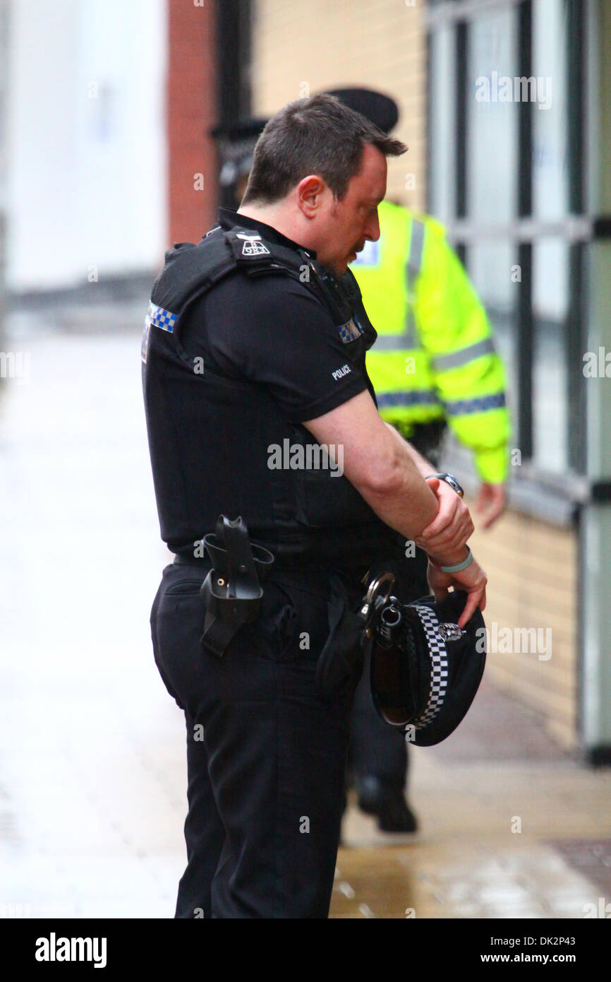 Glasgow, Scotland, UK. 2nd December 2013. A local Police Scotland ...