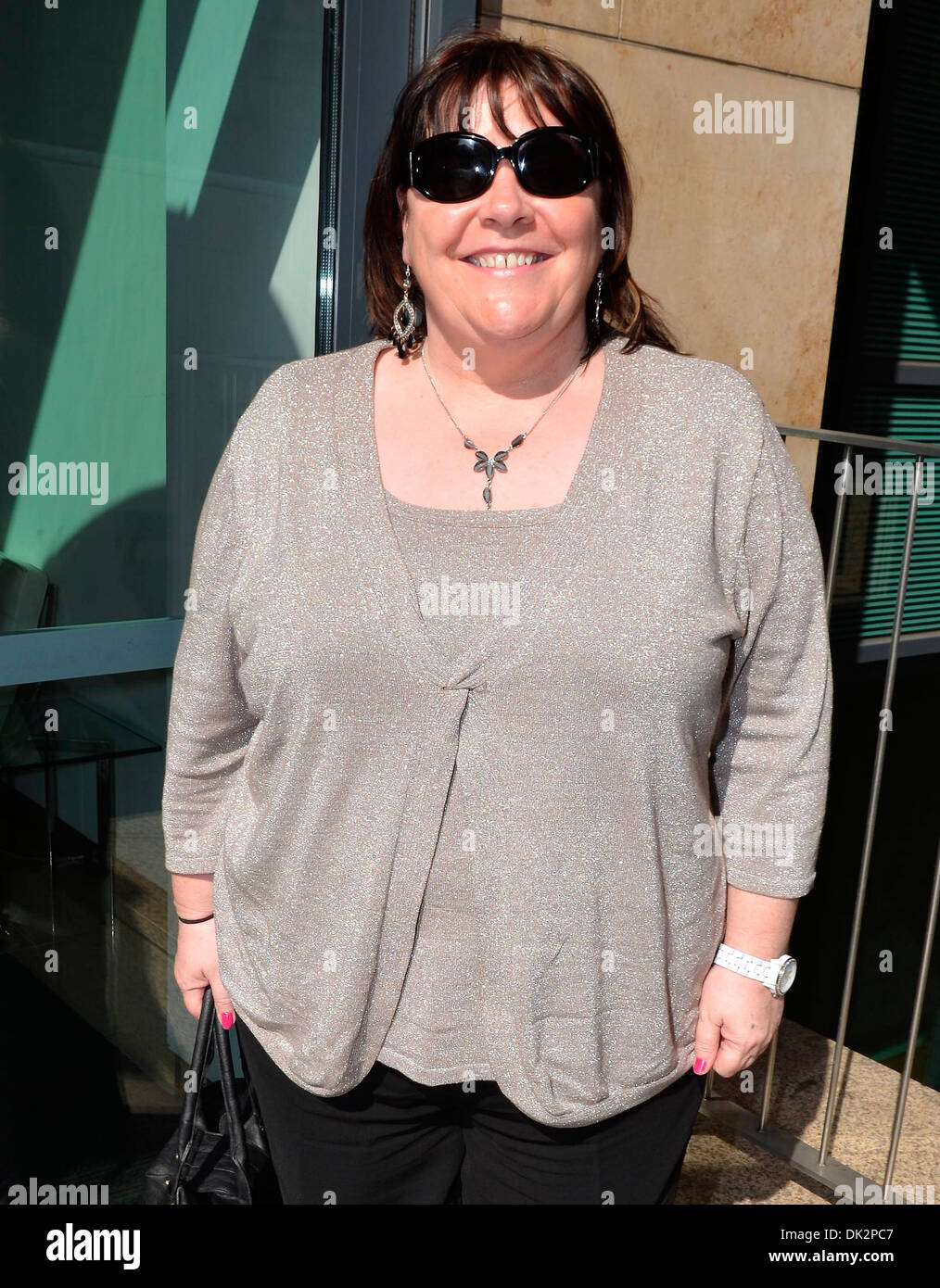 Former X Factor singer Mary Byrne outside Newstalk studios Dublin ...