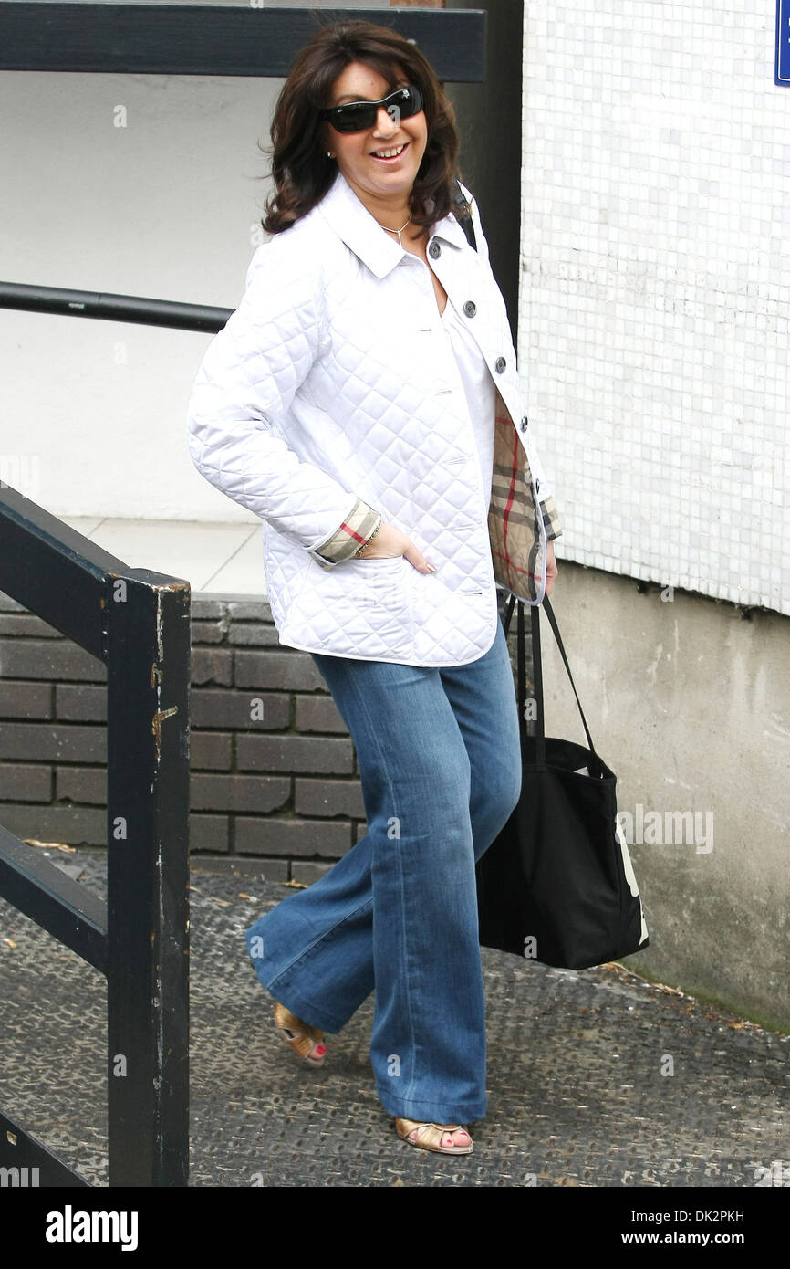 Janet McDonald at the ITV studios London, England - 16.04.12 Stock ...