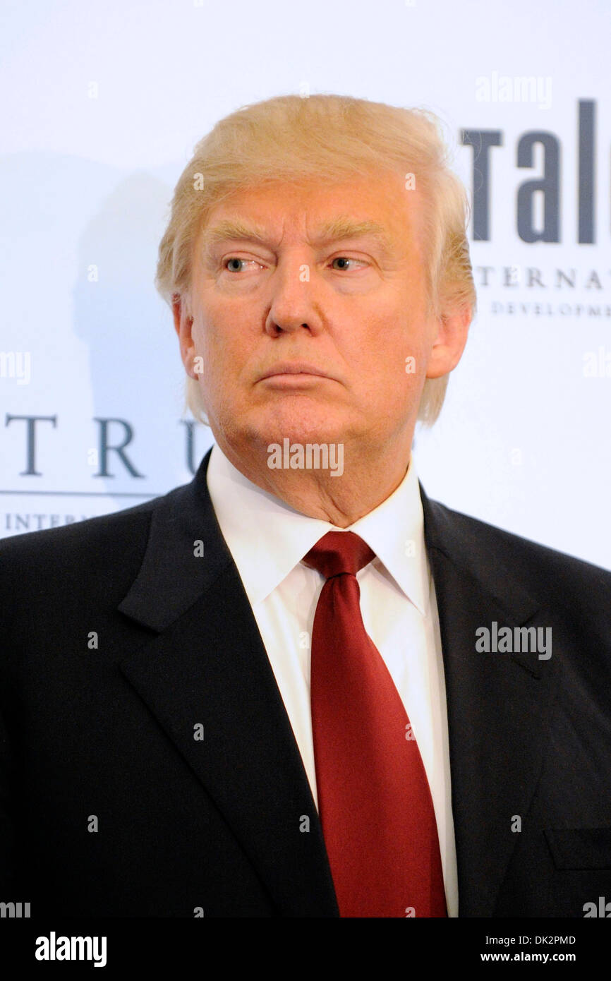 Donald Trump Ribbon-cutting ceremony at Trump International Hotel and ...