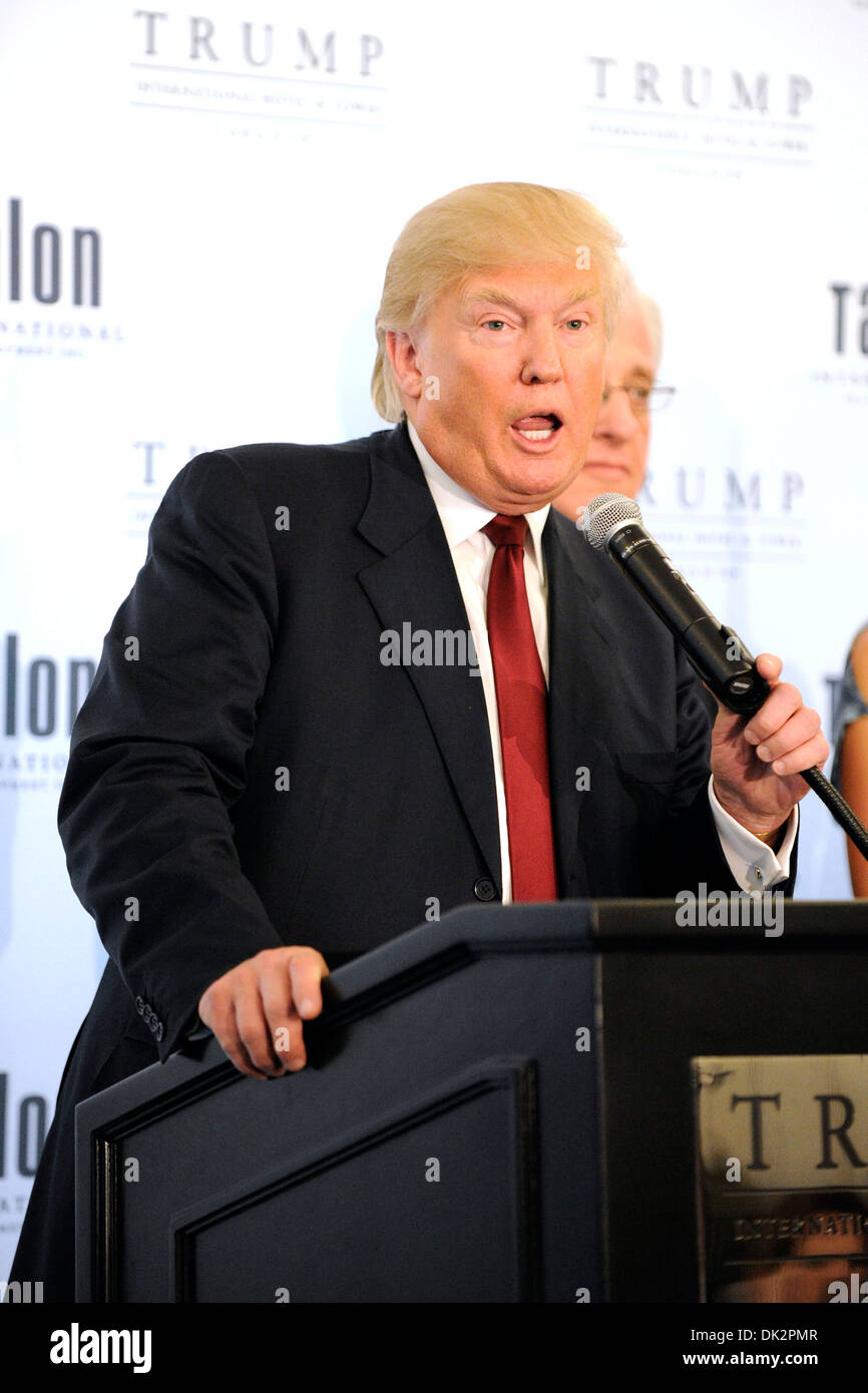Donald Trump Ribbon-cutting ceremony at Trump International Hotel and ...