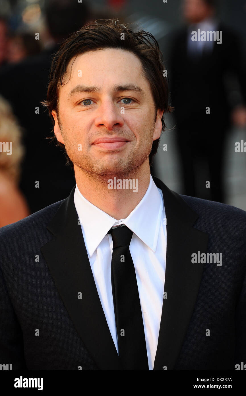 Zach Braff Olivier Awards 2012 held at Royal Opera House- Arrivals ...