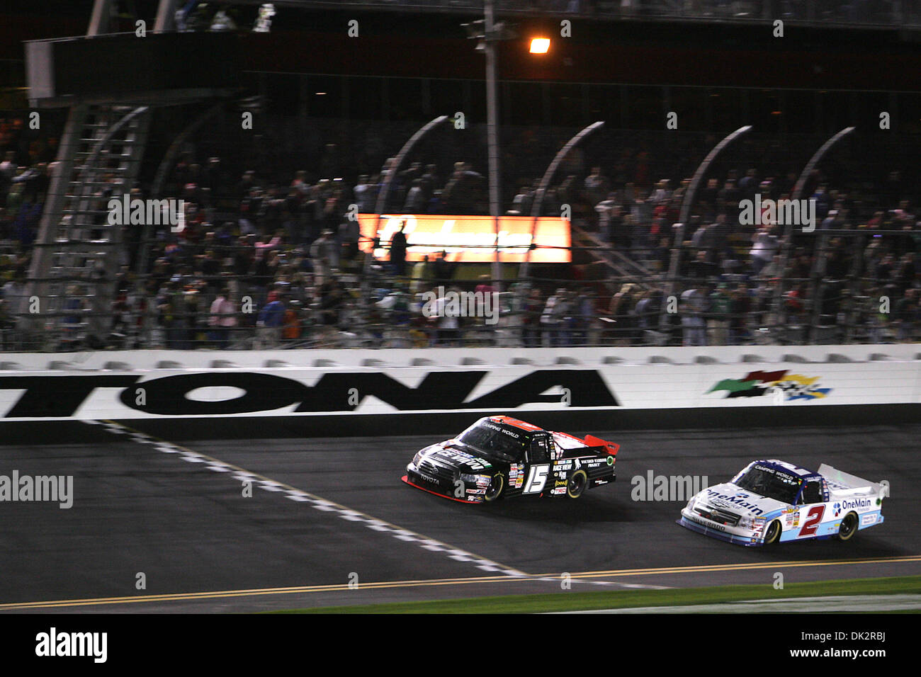 Daytona speedway finish line hi-res stock photography and images - Alamy