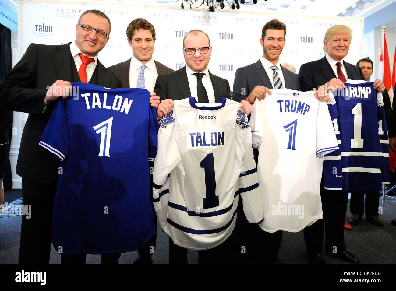 Val Levitan Alex Shnaider and Donald Trump Ribbon-cutting ceremony at ...