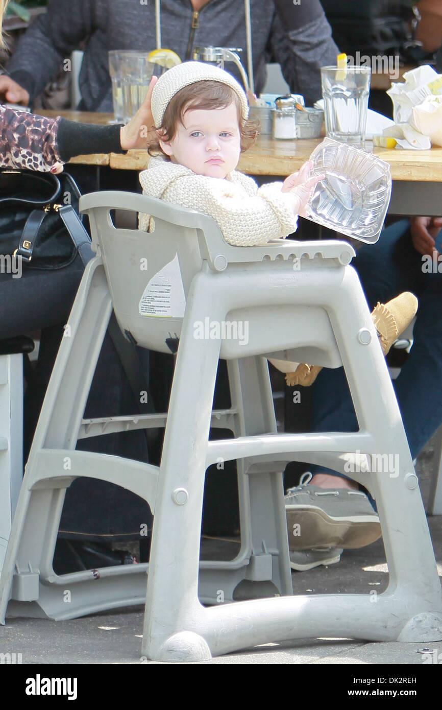 Skyler Berman Rachel Zoe and her son Skyler Berman having lunch at ...
