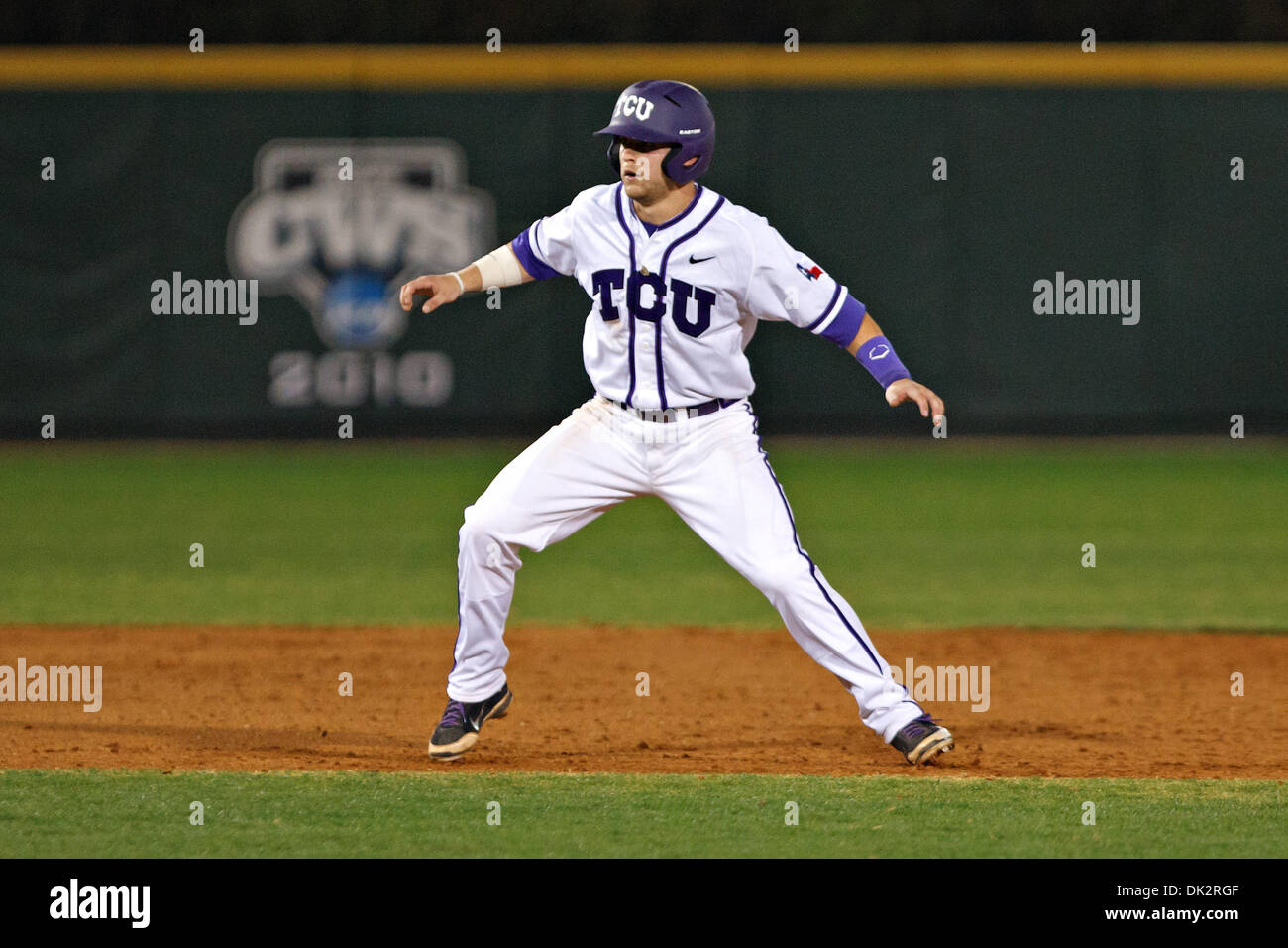 Feb. 18, 2011 - Fort Worth, Texas, US - TCU Horned Frogs Catcher Jimmie ...