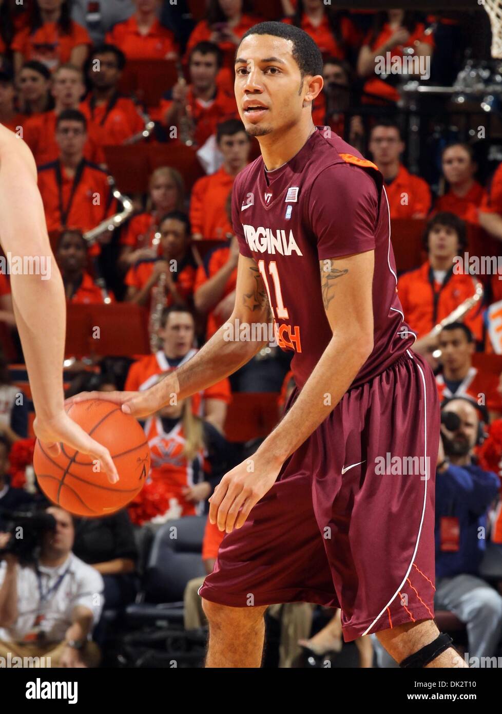 Feb 19, 2011 - Charlottesville, Virginia, U.S. - Virginia Tech Hokies ...