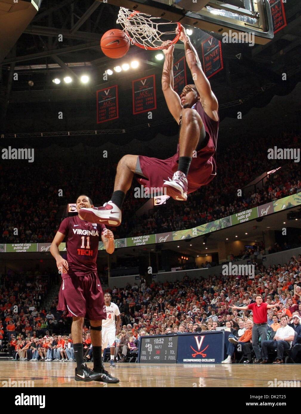 Virginia tech ball state basketball hi-res stock photography and images ...