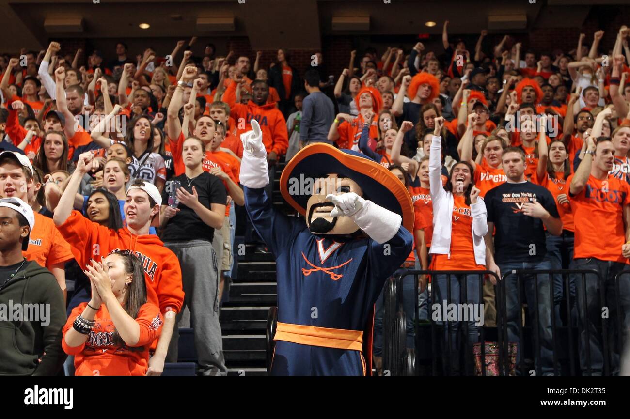 Feb 19, 2011 - Charlottesville, Virginia, U.S. - The Virginia Cavaliers ...