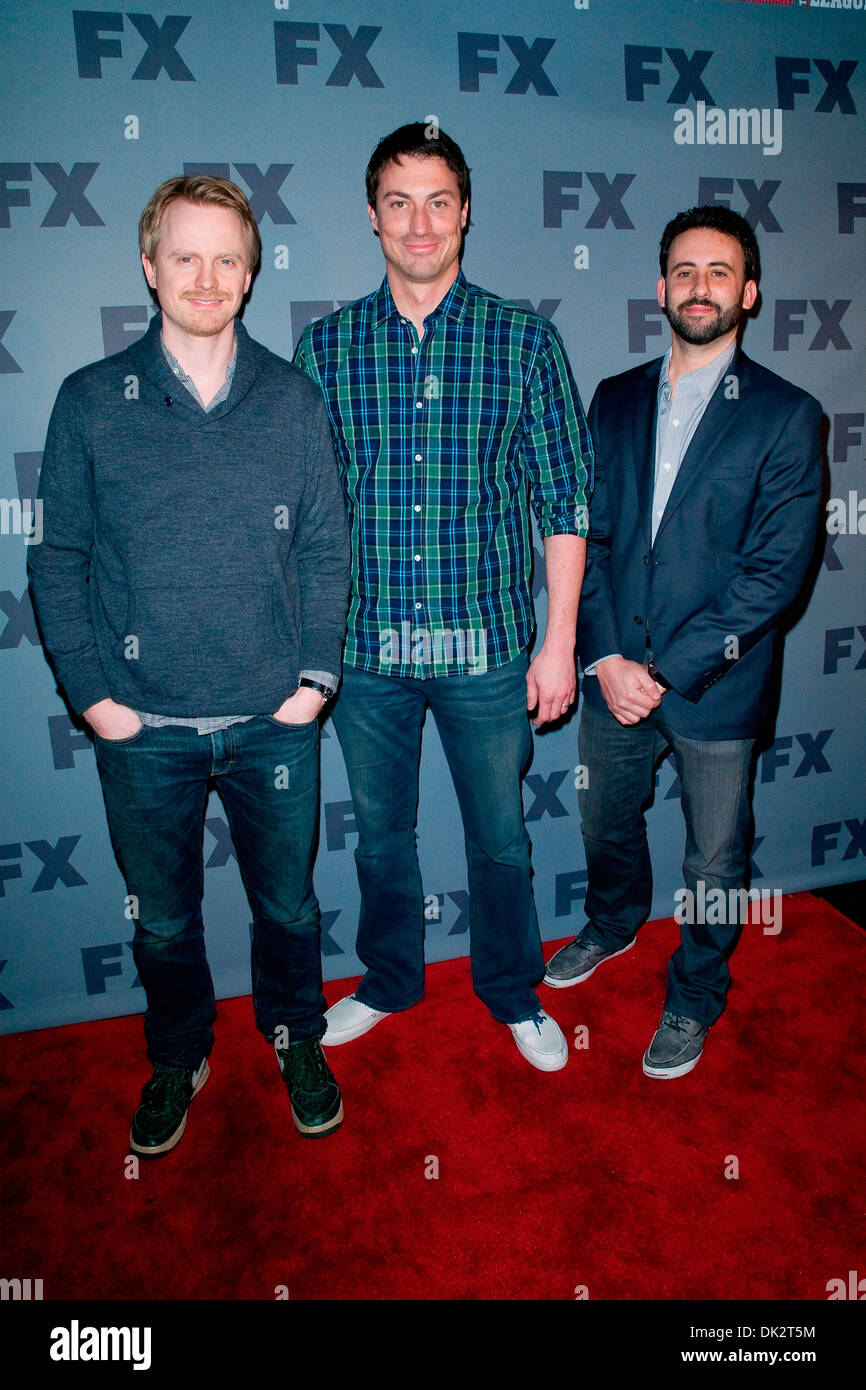 David Homsby Rob Rosell and Scott Marder FX 2012 Ad Sales Upfront ...