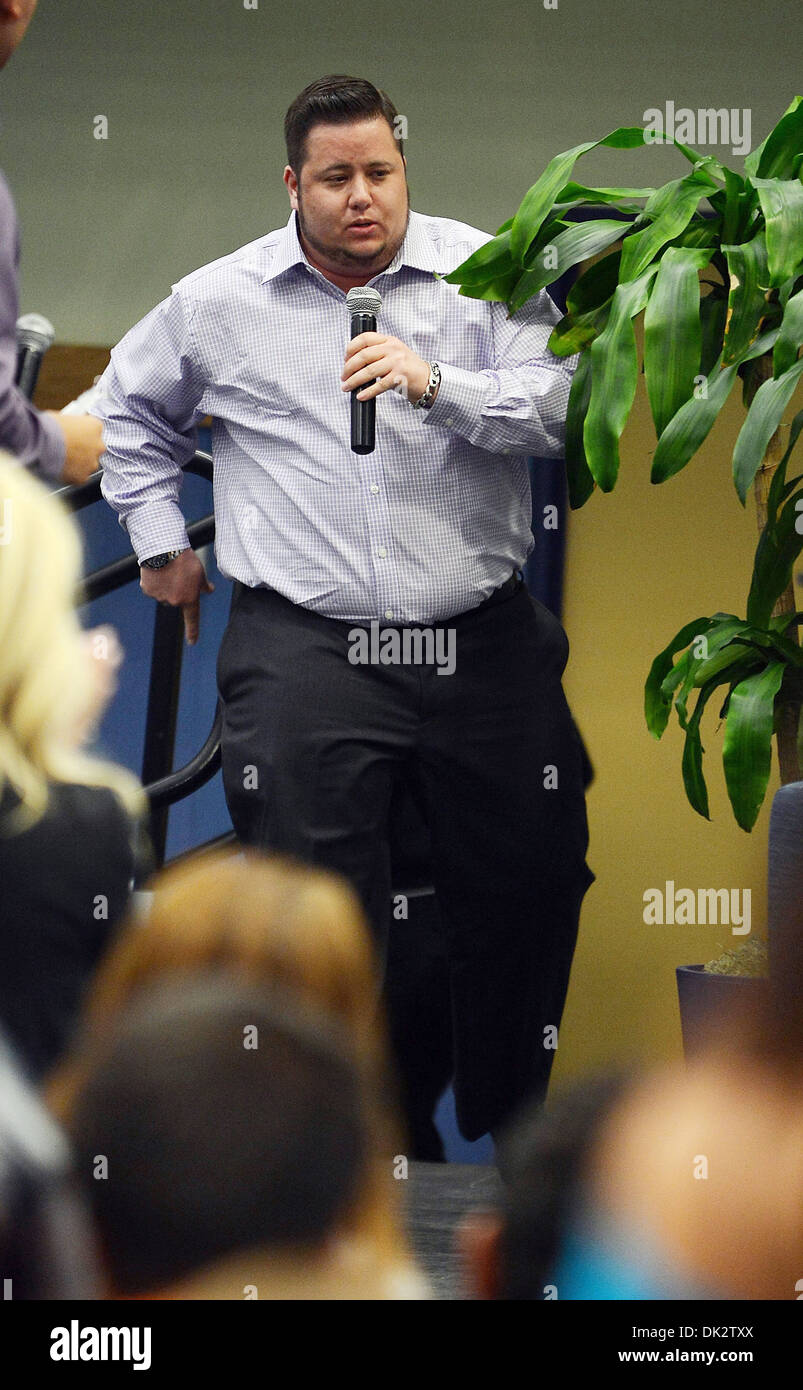 Chaz Bono lectures students of Florida International University about ...