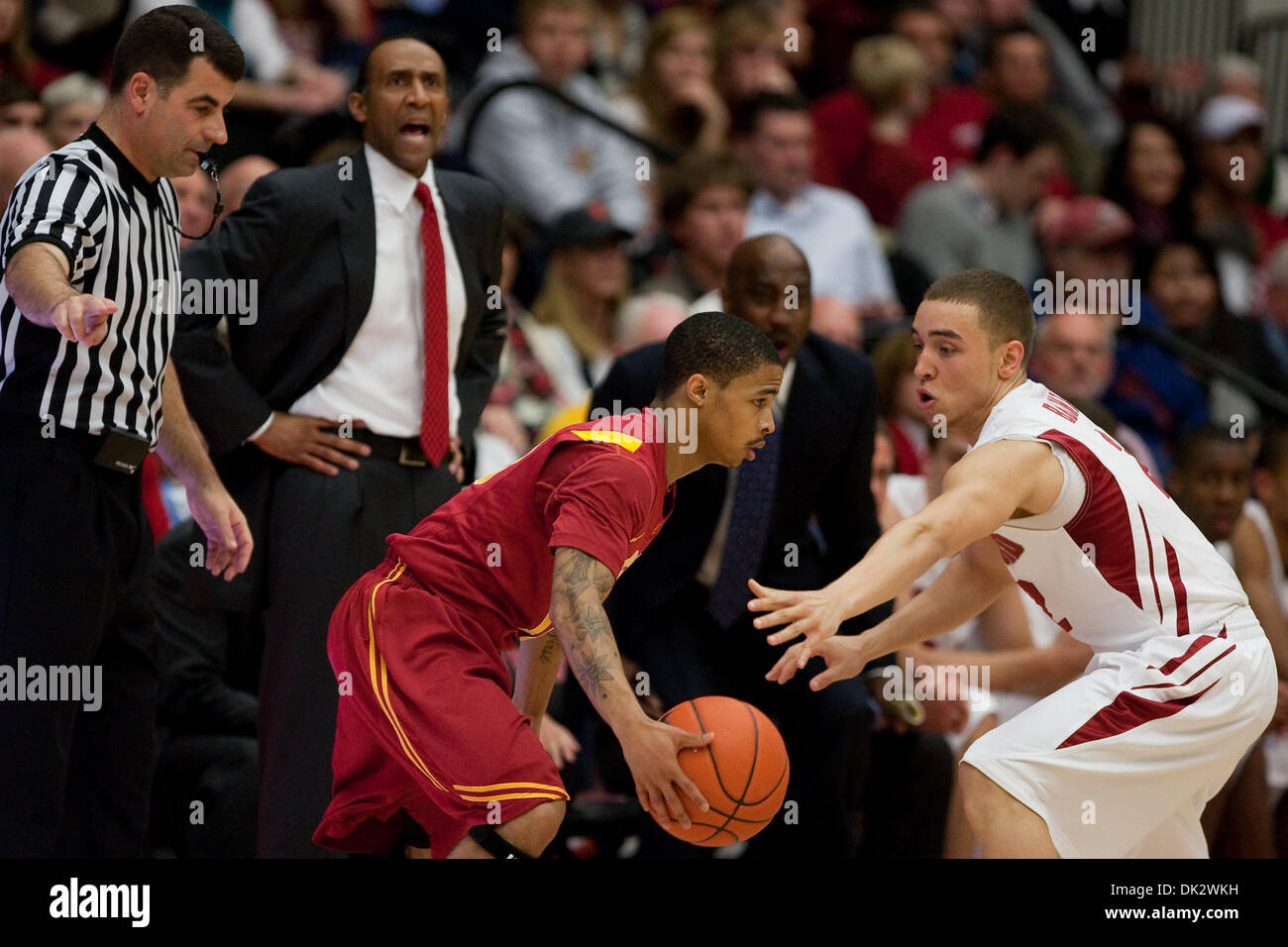 Feb. 19, 2011 - Stanford, California, U.S - Stanford Cardinal guard ...